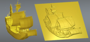 3D Relief modeling & 3D design tools available in Carveco