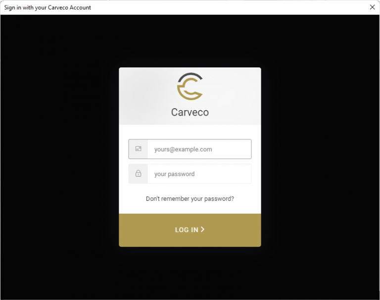 Carveco Account Purchases - Getting Started Guide : Carveco