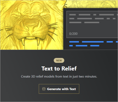 Carveco AI - From Idea to 3D Relief Model in Seconds